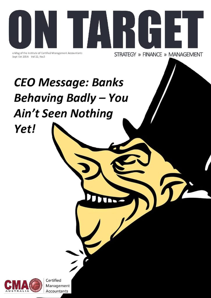 On Target September October 2018 – CMA Australia